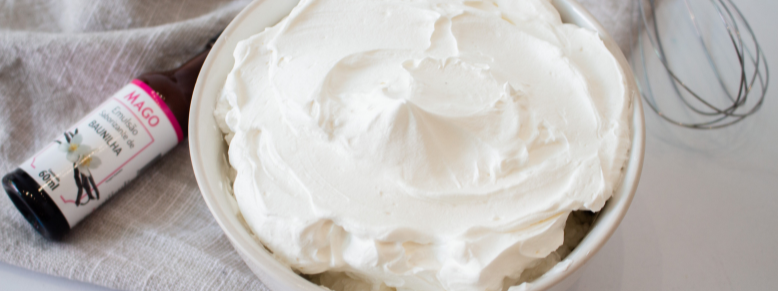 Chantilly Estruturado - Blog da Mago